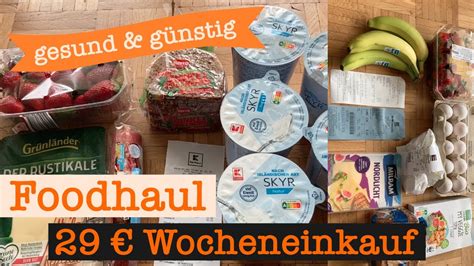 Wocheneinkauf gesund günstig mit Cashback 29 Food Haul mit Food