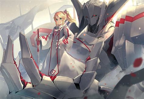 Fate Saber Mordred Wallpaper She Is Summoned By Ritsuka Fujimaru In The Grand Orders Of Fate