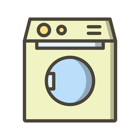Washing Machine Icons Concept Art