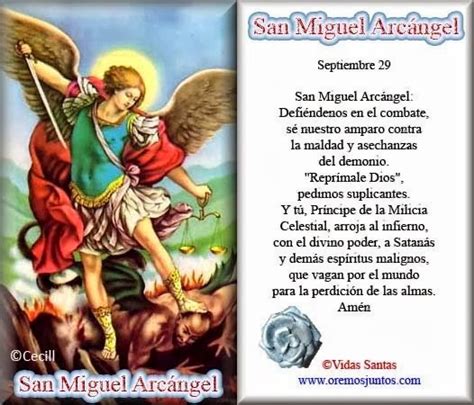 Blog Católico Gotitas Espirituales ORACIÓN A SAN MIGUEL ARCÁNGEL