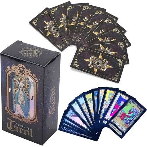 Tarot Divinatoire 78 Pièces Tarot Deck Tarot de Marseille Cartes de