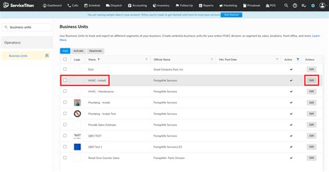 Mapping Business Units To Sub Classes In QBO Recommended Workflow
