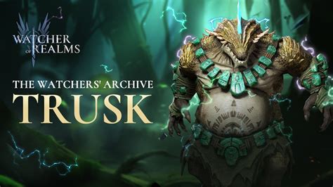 Trusk The Watchers Archive Watcher Of Realms YouTube