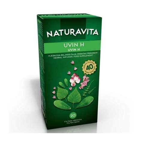 Naturavita Uvin H čaj 20 filter vrećica
