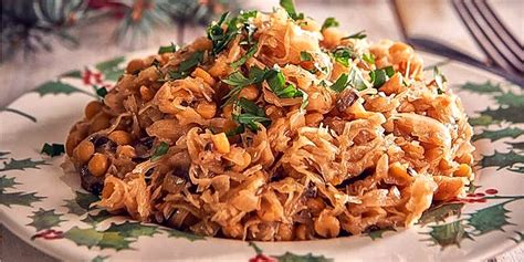 Kapusta Z Grochem I Grzybami Oraz Kompot Z Suszu Fit Przepis