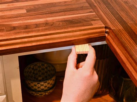 How To Build A Butcher Block Countertop HGTV