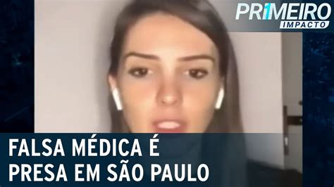 SP falsa médica é presa durante consulta em clínica de Perdizes