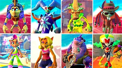 Crash Team Rumble All Skins Showcase YouTube