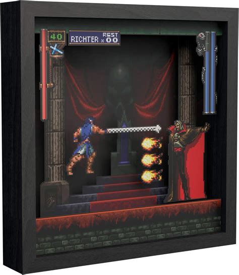 The Art Of Video Games On Twitter Pixel Frames Castlevania Symphony