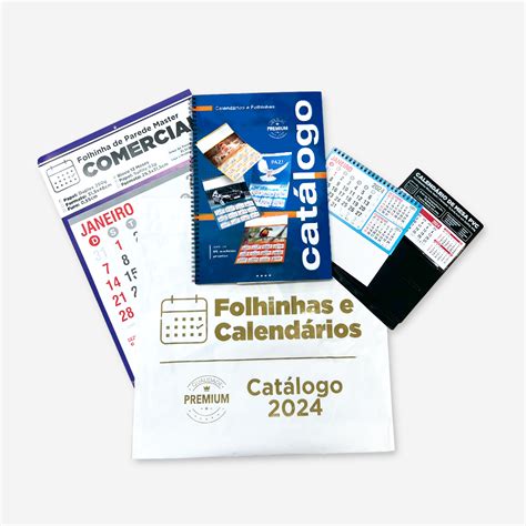 Kit Mostruário Calendários e Folhinhas FuturaIM