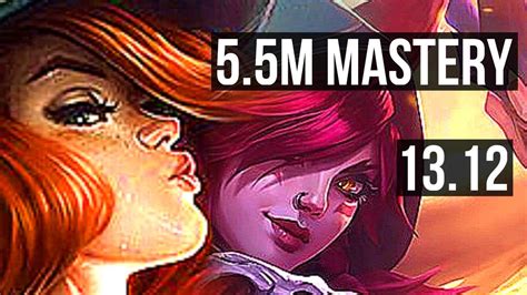 MISS FORTUNE Ashe Vs XAYAH Rakan ADC 5 5M Mastery 1600 Games