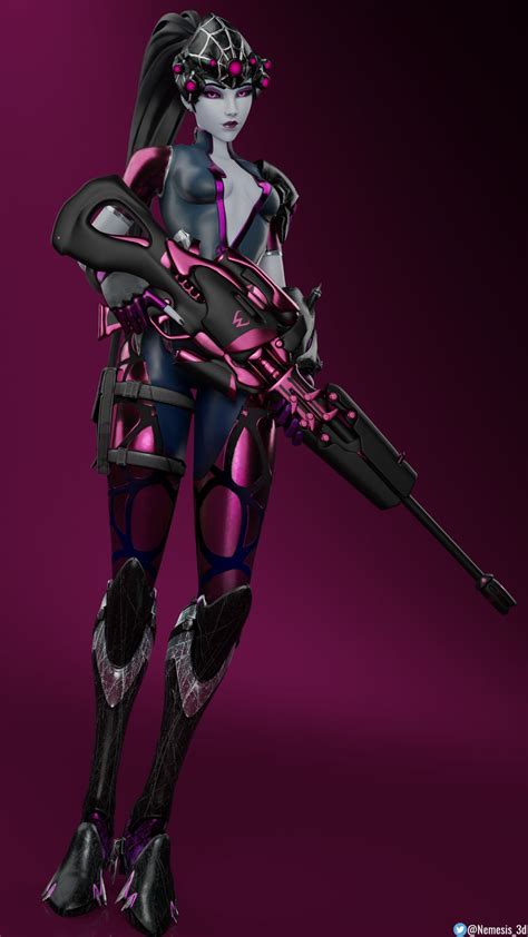 Nemesis 3d Commissions Closed On Twitter Spider Queen Super Quick