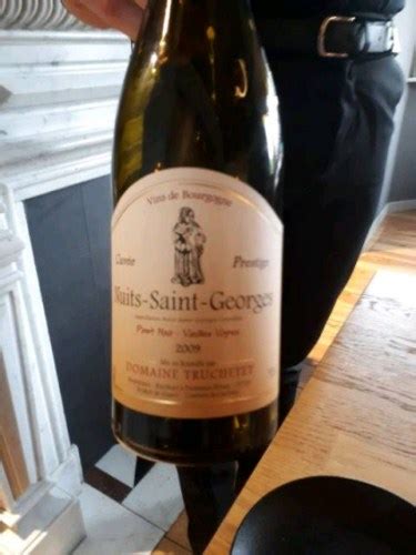 Domaine Truchetet Cuvée Prestige Pinot Noir Vieilles Vignes Nuits Saint