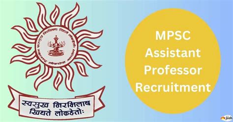 MPSC Recruitment 2023 Notification For 765 Assistant Professor
