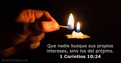 1 Corintios 10 24 Versículo de la Biblia DailyVerses net