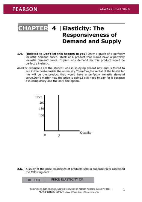7 Chapter 4 Demand And Elasticity Worksheet Answers DyannCarina