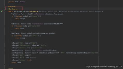 springboot dynamicdatasource切换多数据源记录方法 tdatasource csdn博客