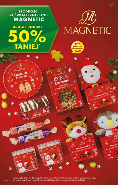 Biedronka 05 12 2022 W tym tygodniu słodycze magnetic drugi 50 taniej
