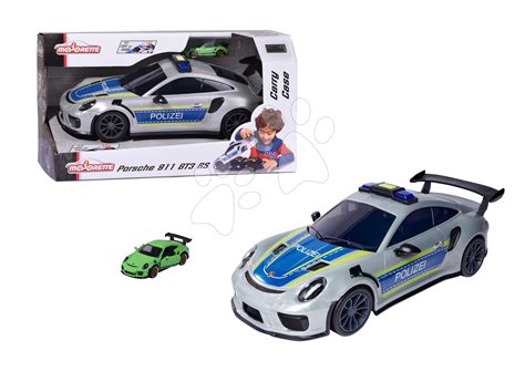 Autíčko policajné Porsche 911 GT3 RS so zvukom a svetlom Maj