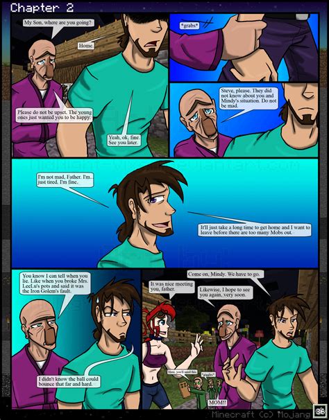 Minecraft The Awakening Ch2 36 By TomBoy Comics On DeviantArt