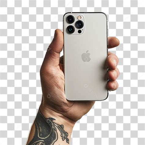 Mão Segurando Celular PNG Transparente download Designi