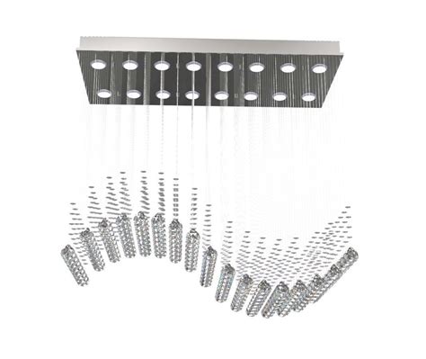 Lustre De Cristal Legitimo Onda 82x40cm Sala De Estar Mesa Jantar