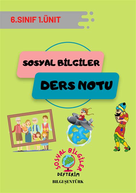 6 Sınıf Sosyal Bilgiler 1 Ünite Konu Özeti Sosyal Bilgiler Defterim