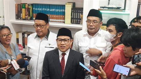 Cak Imin Bicara Soal Kemungkinan Gabung Ke PDIP