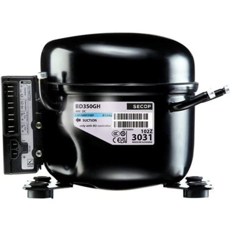 全封闭制冷压缩机 BD series Secop GmbH 活塞 R134a 12Vac