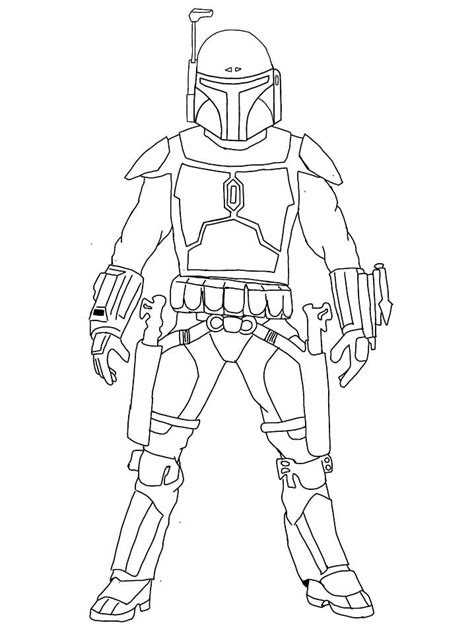 Dibujos De The Mandalorian 8 Para Colorear Para Colorear Pintar E