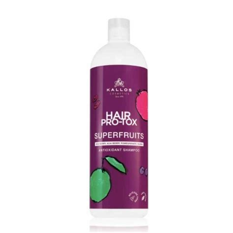 Kallos Shampoo Pro Tox Superfruits For Strong And Resilient Hair