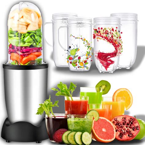 ROBOT KUCHENNY BLENDER KIELICHOWY WIELOFUNKCYJNY 2 KUBKI DO PICIA