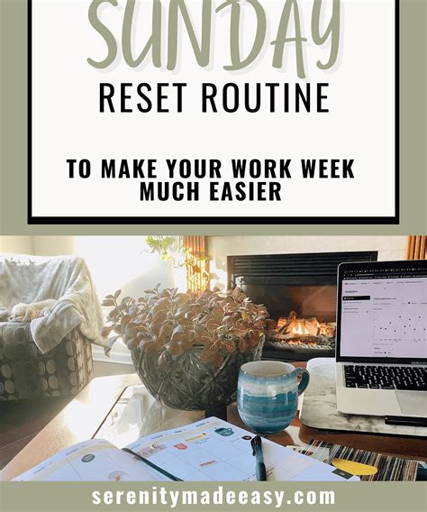 Sunday Reset Formula For A Simplified Week Serenity Made Easy