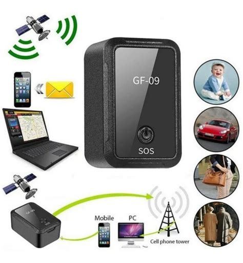 Rastreador Mini Gps Espia Microfono Celular App Gf09 Impormel