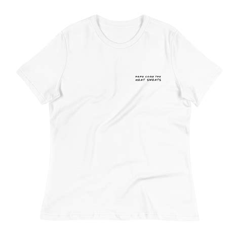 Here Come The Meat Sweats Friends Tv Shows Embroidered T Shirt Stylish Comfortable And