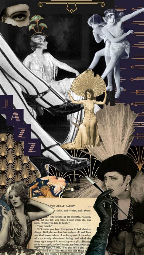 Roaring S Aesthetic Aesthetic Aesthetic Collage Moodboard