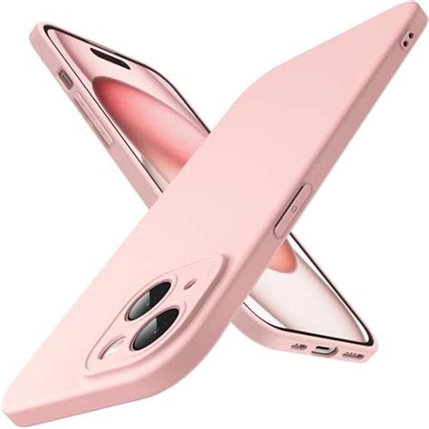 JETech Funda Slim para iPhone 15 6 1 Pulgadas con Lente Cámara
