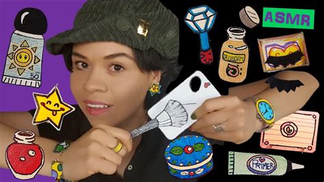 ASMR Te MAQUILLO Con Papel Leslie ASMR YouTube