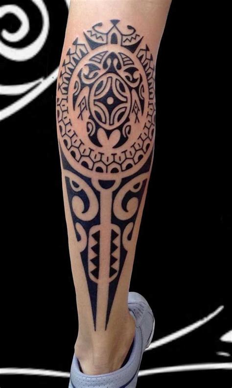 Incr Vel Como A Tatuagem Tribal Na Perna Fica Perfeita Para O Corpo