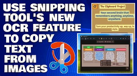 How To Use Snipping Tool S New Ocr Feature To Copy Text From Images