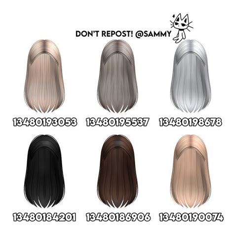 Black Hair Id Roblox Blonde Hair Roblox Brown Hair Roblox Roblox