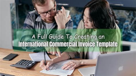 Creating An International Commercial Invoice Template ReliaBills
