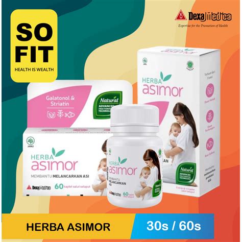 Jual Herba Asimor Botol 60 Kapsul 30 Kapsul Asi Booster Pelancar