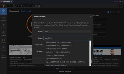 Vs Code Platformio Sc Plus Platformio Community