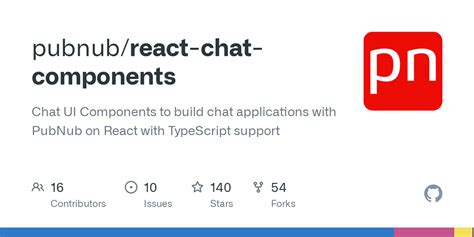 github pubnub react chat components chat ui components to build chat applications with pubnub