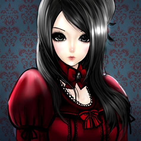Anime Gotico Gothic Anime Goticas Anime Chicas G Ticas