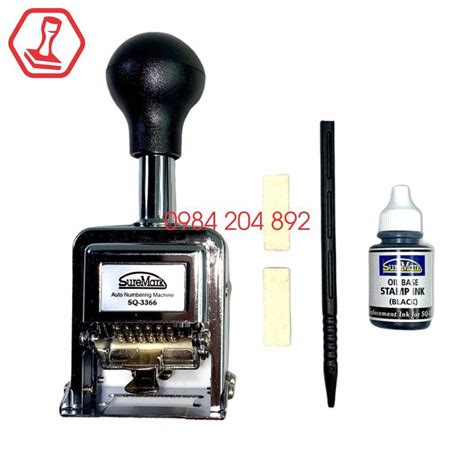 Dấu số nhảy tự động Suremark SQ 3366 Đóng số thứ tự nhanh chóng