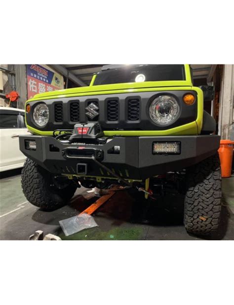 Zderzak przedni stalowy z płytą montażową wyciągarki SUZUKI JIMNY od 2018