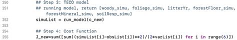 6 Python Code For Calculating The Mismatch Between Simulated