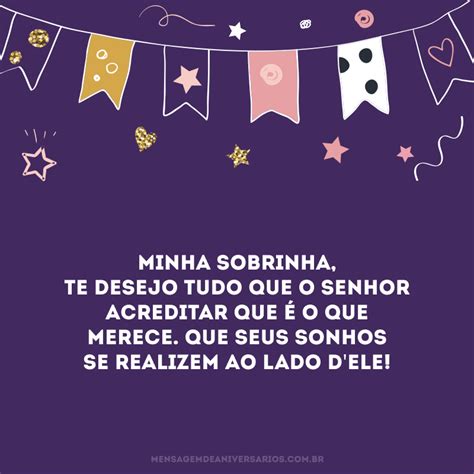 Mensagens De Anivers Rio Para Sobrinha Evang Lica Cheias De Amor